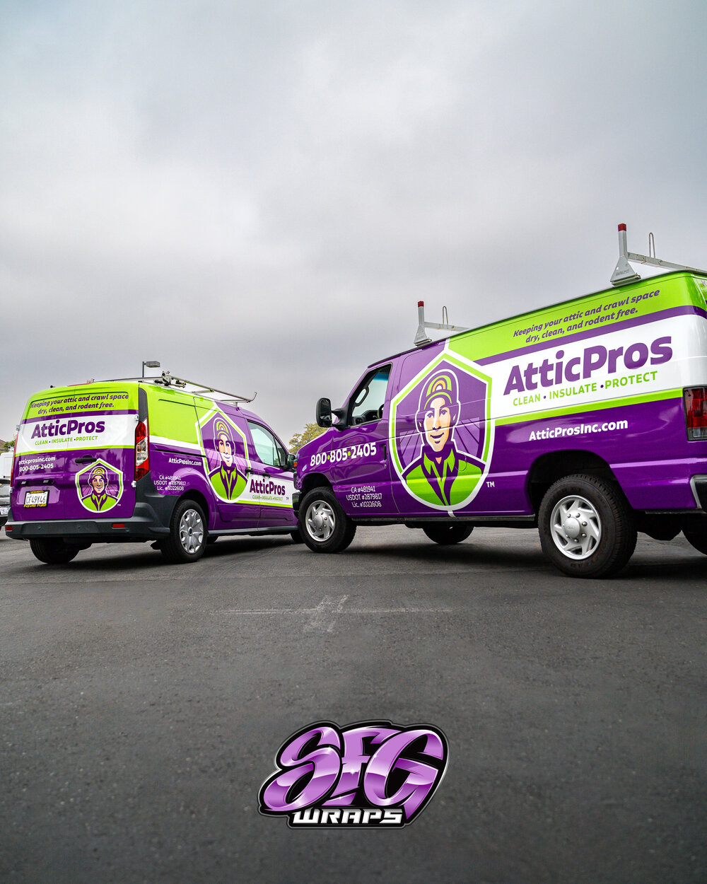 SFG Wraps: Custom Fleet Wraps for Newark Businesses